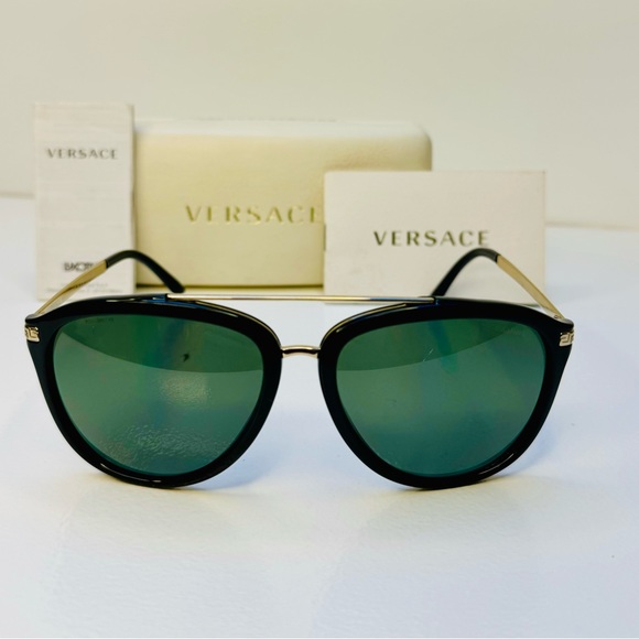 Versace | Accessories | Authentic Versace Aviator Unisex Sunglasses ...